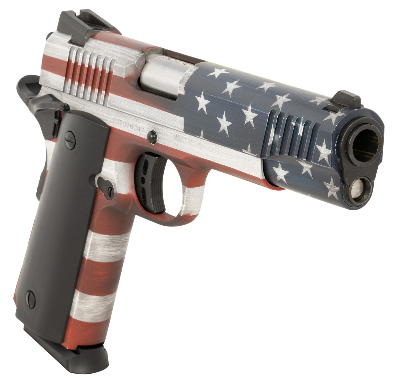 Citadel CIT45FSPUSA M1911 Government Full Size 45 ACP 8+1 5" Stainless ...