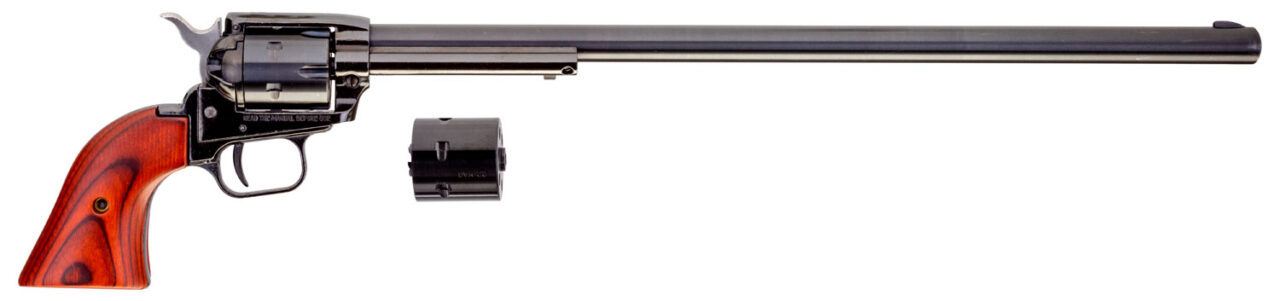Heritage Mfg RR22MB16 Rough Rider 22 LR 22 WMR 6 Shot 16" Black Barrel ...