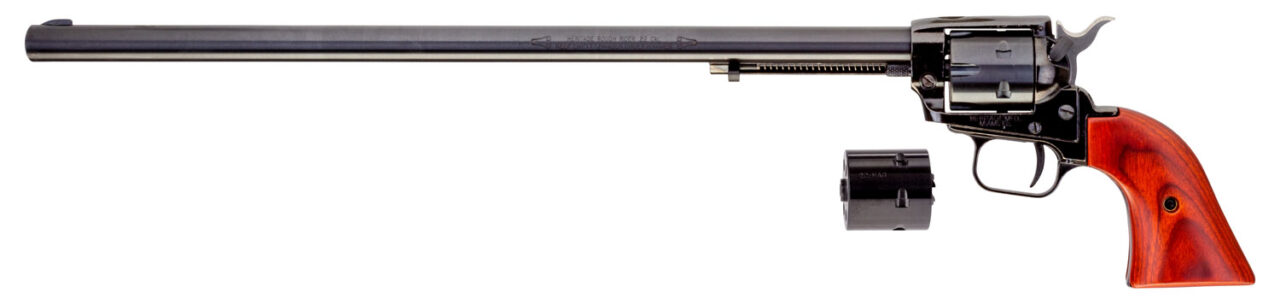 Heritage Mfg RR22MB16 Rough Rider 22 LR 22 WMR 6 Shot 16" Black Barrel ...