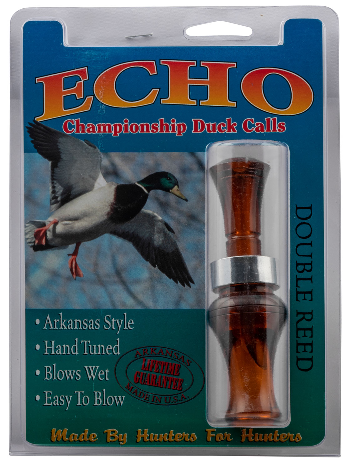 Echo Calls Open Water Double Reed Mallard Call
