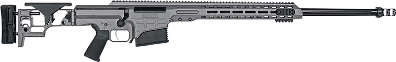 Barrett 18486 MRAD 300 Norma Mag 10+1 26" Fluted Barrel, Tungsten Gray ...