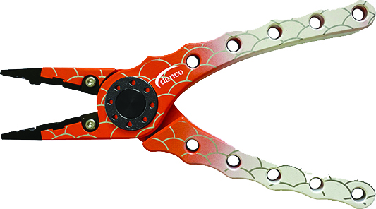 ALUMINUM PLIERS 7in REDFISH - BackForty Outdoors