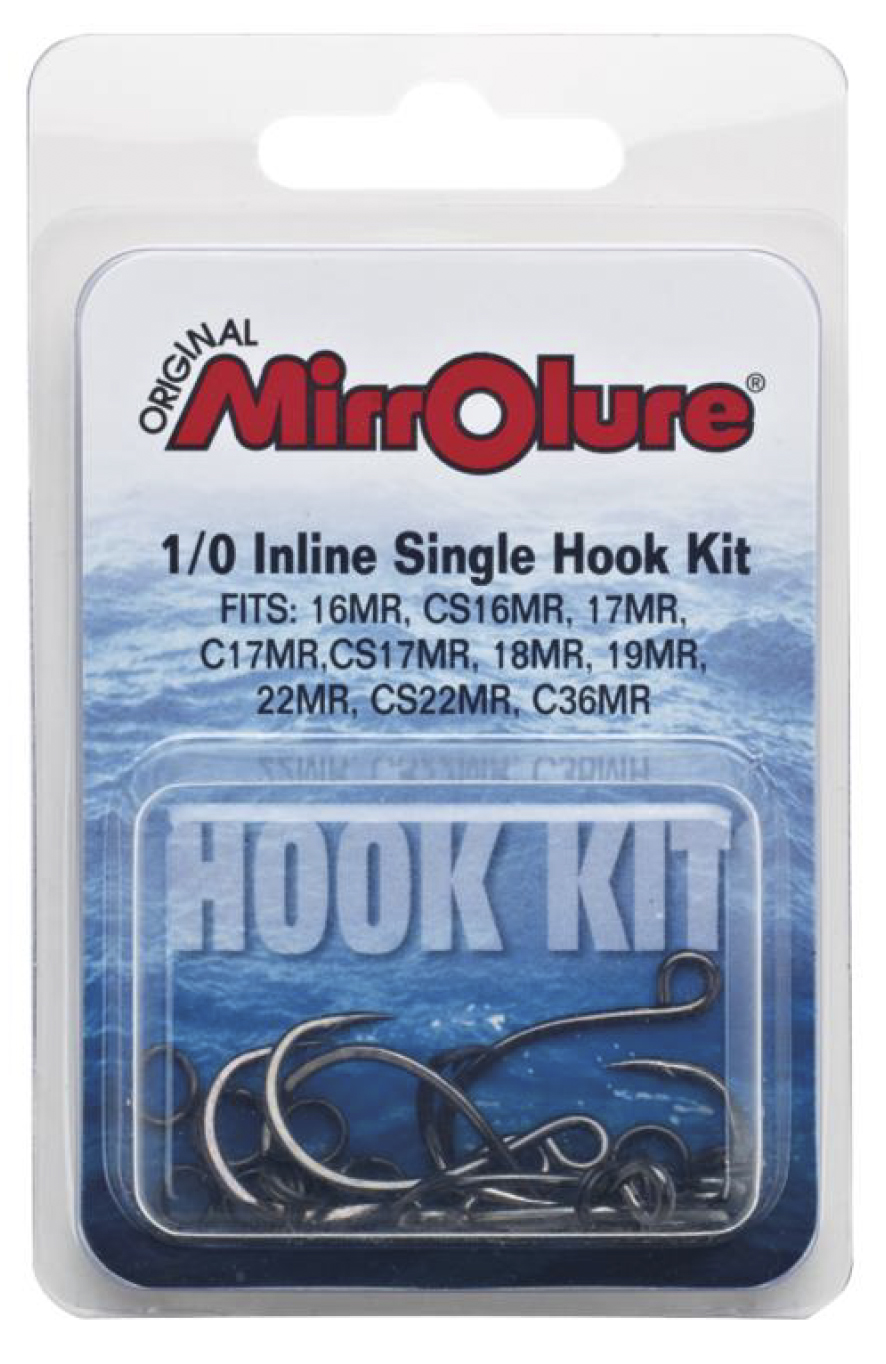 HOOK KIT 1/0 INLINE REPLACEMENT HOOKS - BackForty Outdoors