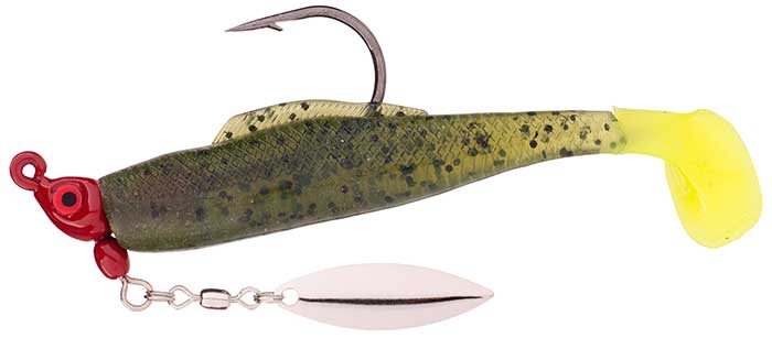 STRIKE KING TROUT MAGIC 1/4oz WATERMELON RED/CHART - BackForty Outdoors