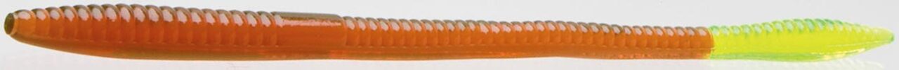 TRICK WORM 6.5in 20bg MOTOROIL/CHART - BackForty Outdoors