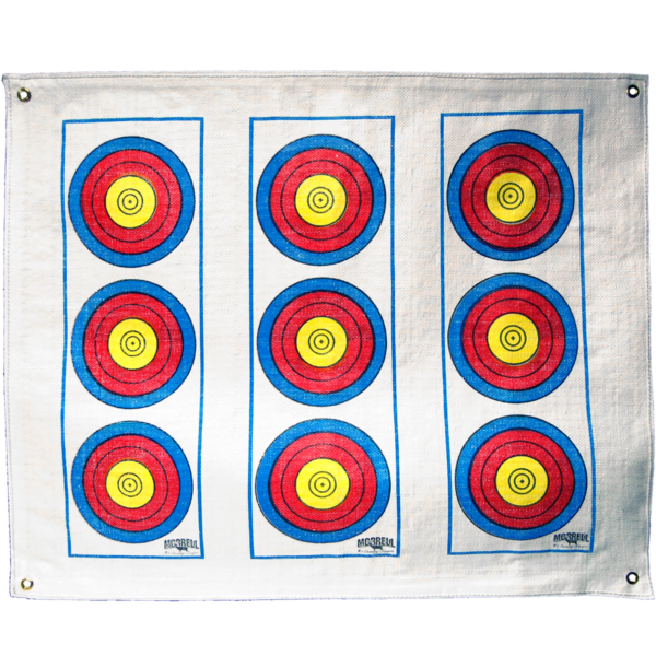 MORRELL TARGETS TARGET FACE VERTICAL 3 SPOT - BackForty Outdoors